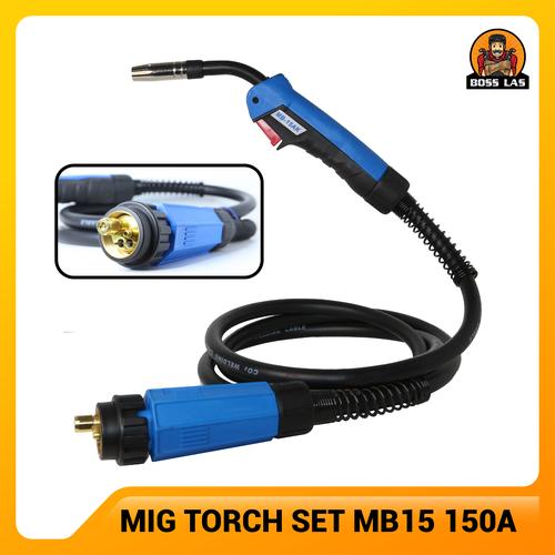 Jual Stang MIG Torch Welding Torch MB 15 AK Binzel Euro Connector 3M 4M ...