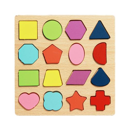 Jual Puzzle Alphabet Angka Bentuk Geometri Medium | Huruf 3D Chunky ...