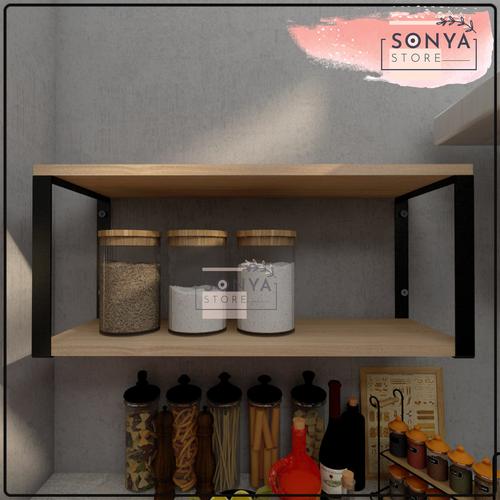 Promo Rak Besi Bumbu Dapur Serbaguna Rak Dapur Minimalis Kitchen Set ...