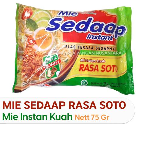 Jual MIE SEDAAP SOTO 75 GR MIE INSTANT MIE SEDAP KUAH INSTANT SOTO 75GR ...