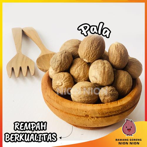 Jual Biji Pala Kering 50 Gram Bulat, Ground Nutmed Lonjong, bumbu ...