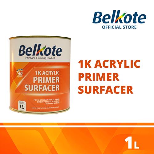 Jual cat dasar mobil motor BELKOTE 1K ACRYLIC PRIMER SURFACER (1 L ...