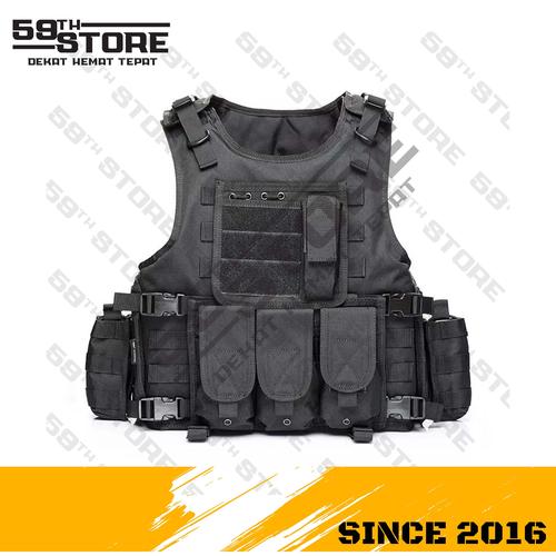 Jual Body Vest FSBE Rompi Tactical Plate Carrier Tactical Vest - Tan ...