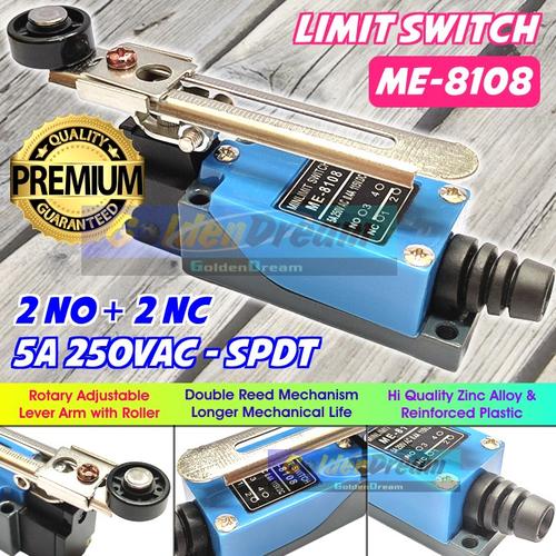 Jual Limit Switch ME-8108 Momentary Roller Arm ME8108 TZ8108 AZ8108 1 NO NC - Kota Medan - Toko ...