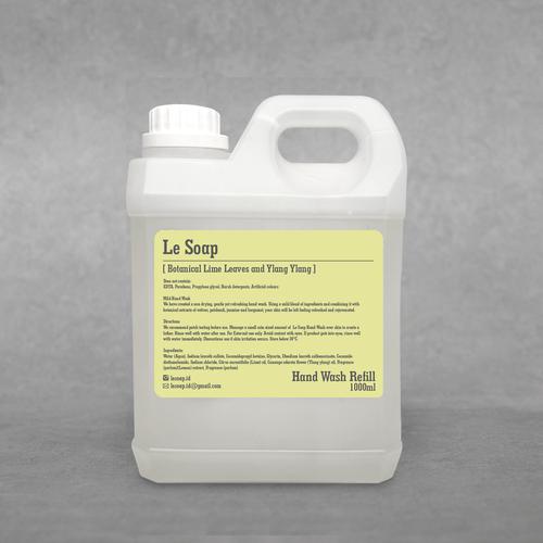 Jual Le Soap Hand Wash Refill 1.000ml | Lime Leaves and Ylang Ylang ...