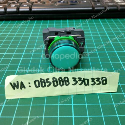 Jual Schneider Pilot Lamp 22MM Led XB5AVM3 Hijau ZBV-M3 230VAC - Orange ...