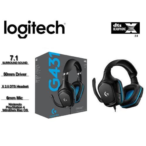 Jual LOGITECH G431 7.1 Surround Sound Wired Gaming Headset Dtsx2.0 - Jakarta Pusat - Innovante ...