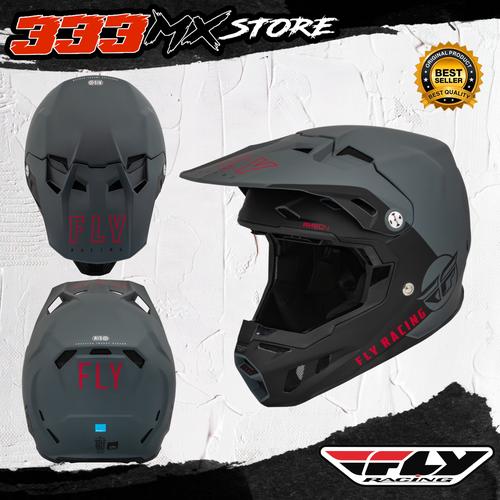 Jual HELM FLY FORMULA CC CENTRUM 2023 GREY BLACK HELM ENDURO FLY ...