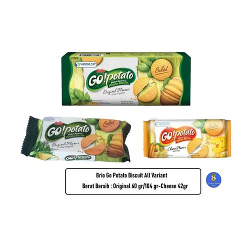 Jual Brio Go Potato Biskuit Kentang Potato Biscuit All Variant - Cheese ...