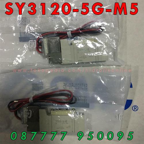 Jual SY3120-5G-M5 SMC SOLENOID VALVE PNEUMATIC SMC SY3120 - Jakarta ...