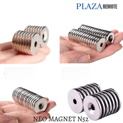 Jual MAGNET NEODYMIUM SUPER KUAT N52 KOIN CINCIN RING BAUT 10 - 25MM ...