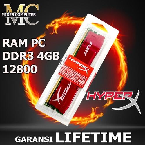 Jual LONGDIM MEMORY RAM PC 4GB DDR3 PC 12800 - 12800 hynix - Kota ...