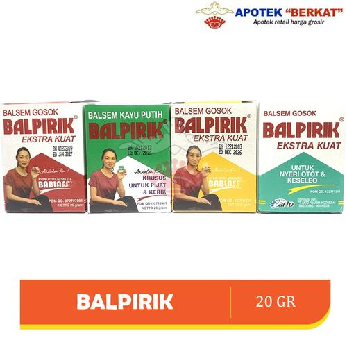 Jual BALSEM BALPIRIK / NYERI OTOT DAN SENDI - MEDICATED OIL - Kab ...