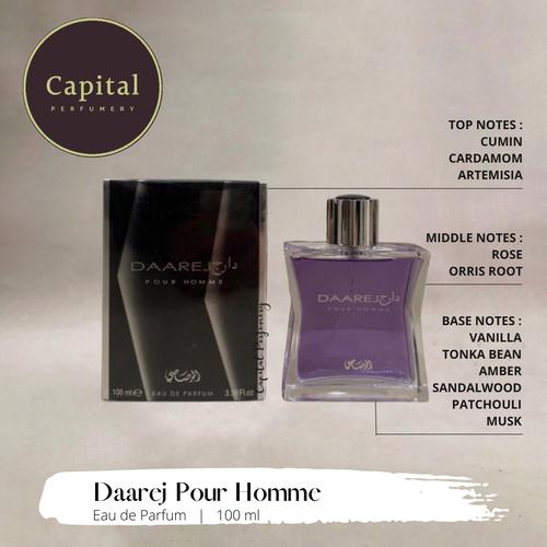 Jual Parfum Original Rasasi Daarej Pour Homme Edp 100 ml - Kota ...