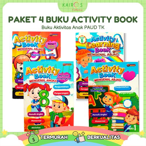 Jual Buku Edukasi Isi 4 Aktivitas Anak PAUD TK / Activity Book - Kota ...