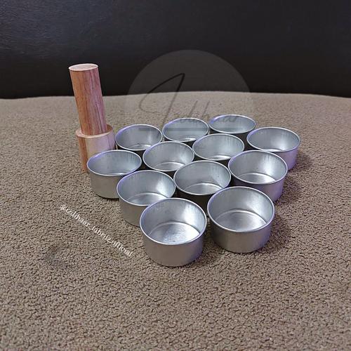 Jual Set Tarlet Mini Press (12pcs+penekan kayu) / Cetakan Pie - penekan ...