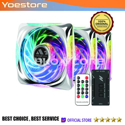 Jual FAN CASING ABKONCORE CC120 / CC 120 ARGB SPECTRUM SYNC 3in1 - 12CM - Jakarta Pusat ...