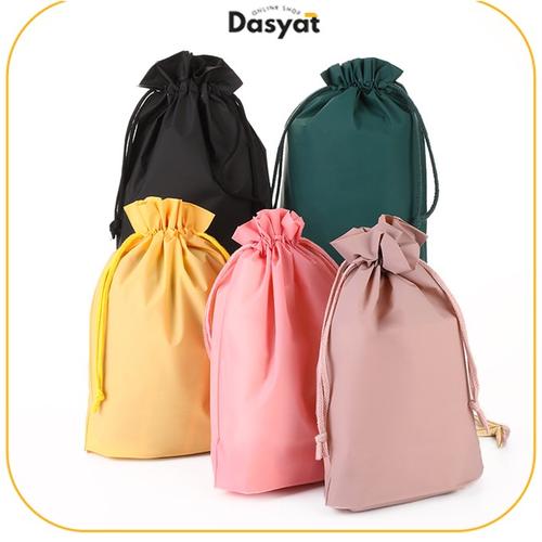 Jual DOS Premium Drawstring Pouch Bag Tas Serut Packaging Makeup ...