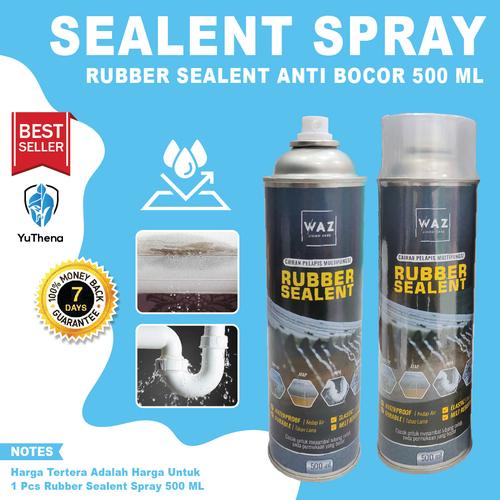 Jual Cairan anti Bocor waterproof spray Rubber Sealant spray 500 ML ...