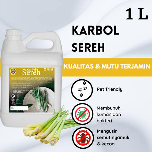 Jual Karbol Sereh / Karbol Lemon / 1 Liter - sereh - Kota Denpasar ...