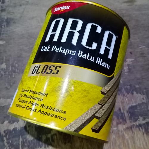 Jual Cat Pelapis Batu Alam Cat Batu Alam ARCA 001 GLOSS 0.9 Liter ...