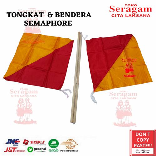 Jual Bendera dan Tongkat Semaphore / Smaphore / Smapor / Semapur ...