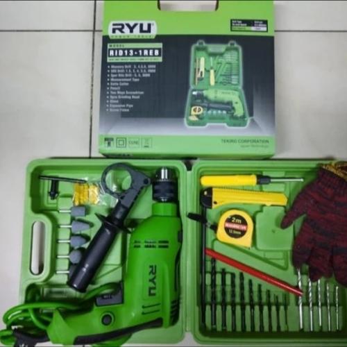 Jual Mesin bor set RYU 13mm bor tembok,besi,kayu (set) - Jakarta Barat ...
