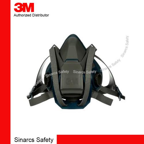 Jual 6502QL/49490 3M Rugged Comfort Half Facepiece Reusable Medium ...