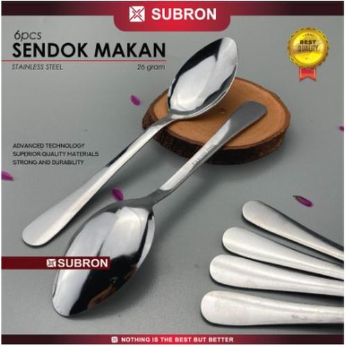 Jual SENDOK SUBRON ASLI STAINLESS TEBAL ISI 6 PCS - Kota Bandung ...