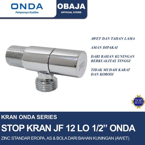 Jual STOP KRAN JF 12 LO ONDA/KRAN SHOWER WC CLOSET JF 12 LO ANGLE VALVE ...