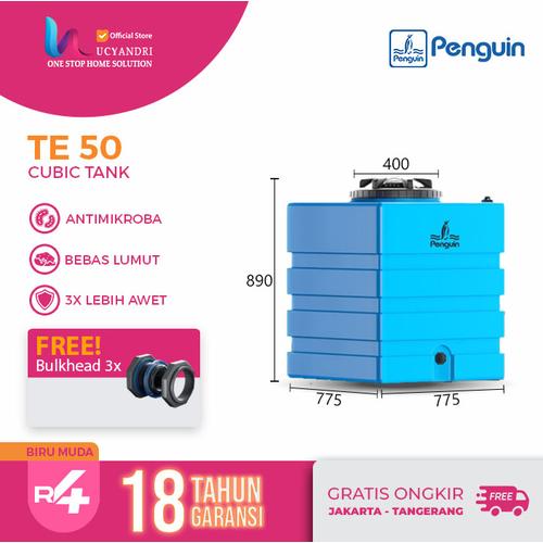 Jual Penguin Tangki Air Kotak TE 50, Tandon Kotak, Toren Persegi ...