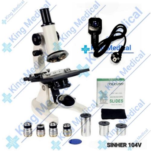 Jual Mikroskop Microscope Biological Monokuler L-301 Digital Yazumi 1500X - SINHER + LAMPU ...