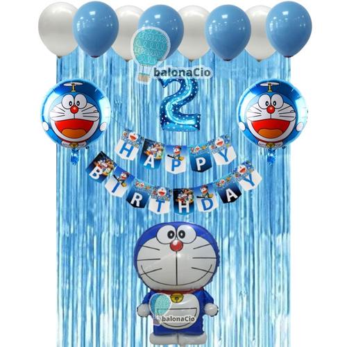 Jual Paket Set Dekorasi Ulang Tahun Tema Doraemon Jumbo - Angka 1 ...