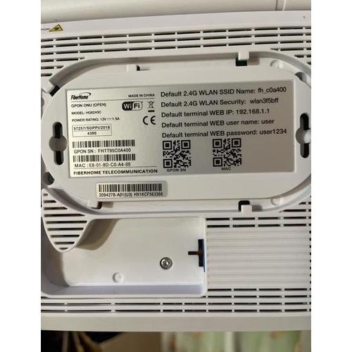 Jual ONT GPON FIBERHOME HG6243C Plus Adaptor - Kota Surabaya - Starlla ...