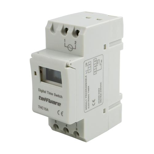 Jual MCB Power Timer Programmable Time Switch Relay 16A 220V 2000W ...