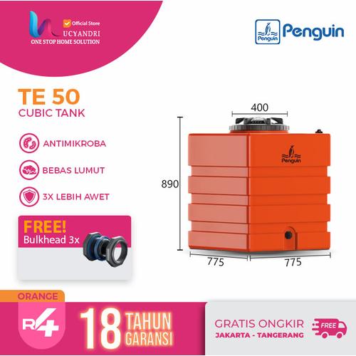 Promo Penguin Tangki Air Kotak TE 50, Tandon Kotak, Toren Persegi Empat ...