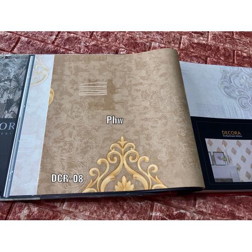 Jual Wallpaper Dinding Klasik Batik Gold Emas Mewah Decora - Dcr-09 ...