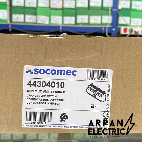 Jual Changeover Switch COS Socomec VM1 4P 100A - 44304010 - Jakarta ...
