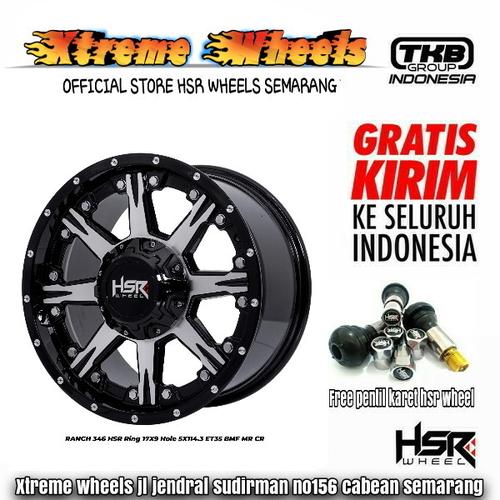 Jual velg xpander cross ring 17 lebar 9 pnp terios rush innova hrv ...