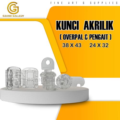 Jual KUNCI AKRILIK / BOX LOCK TRANSPARAN / KUNCI [ PENGAIT ...