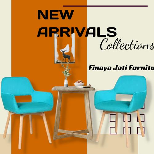 Jual kursi meja teras minimalis set meja makan cafe resto kantor modern ...