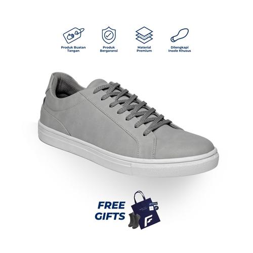 Promo Footstep Footwear Sepatu pria Sneakers Indie Grey Original Shoes ...