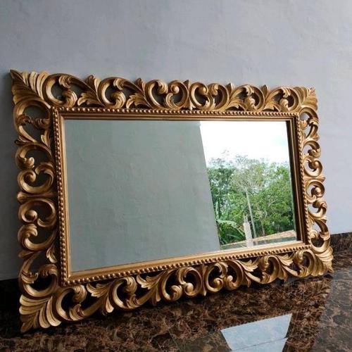 Jual MIRROR BINGKAI CERMIN DINDING HIAS KAYU UKIRAN KLASIK PIGURA ...