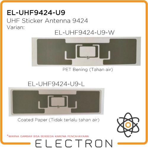 Jual 9424 Sticker UHF RFID Tag EPC Gen2 Wet Inlay Windshield Paper ...