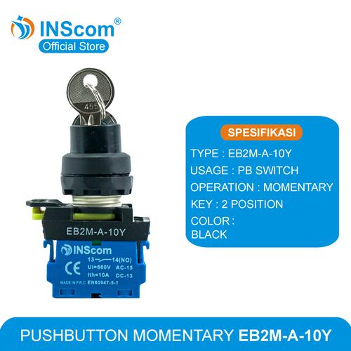 Jual SELECTOR SWITCH WITH KEY STAY PUT / PUSH BUTTON KUNCI LOCK ON OFF - KEY 3 POSITION - Kota ...