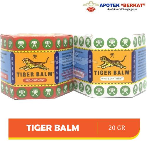 Jual BALSEM TIGER BALM Ointment Balsem Macan Merah Putih - PUTIH - Kab ...