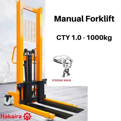 Jual manual forklift 1 ton - manual stacker - surabaya - 1 ton - Kota ...