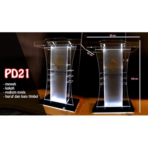 Jual mimbar akrilik podium pd21 / PODIUM LED - PODIUM SAJA - Kab ...