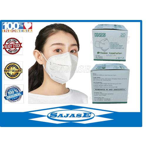 Promo Masker KN95 Medis 5Ply Masker Kesehatan KN95 1 Box isi 20 Pcs ...
