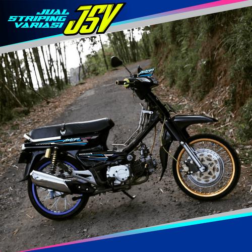 Jual Striping Stiker Astrea Grand Variasi Honda Legenda Dream Motif ...
